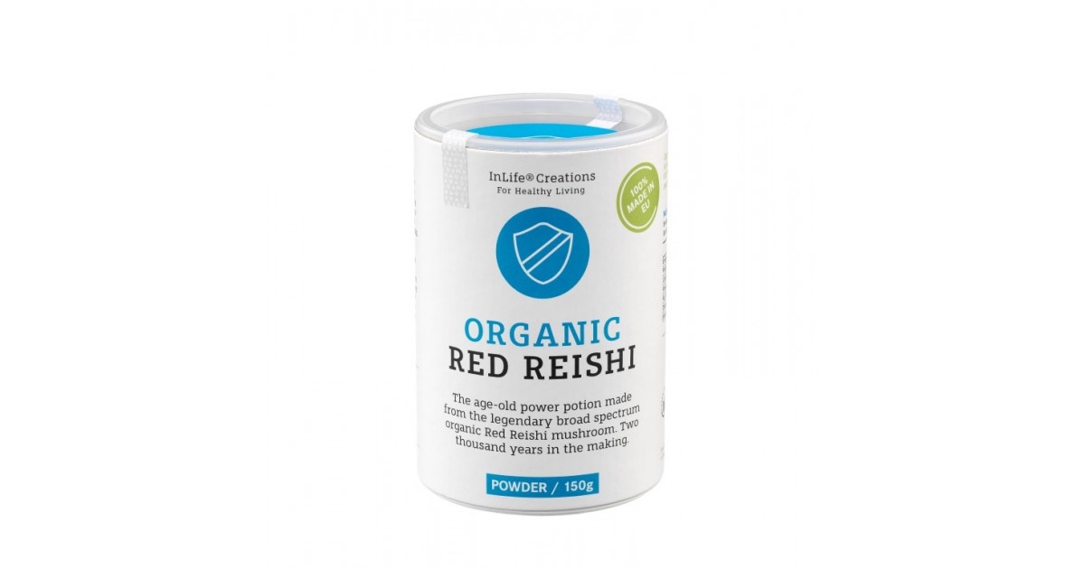 ORGANIC RED REISHI (POWDER, 150 G) - Products